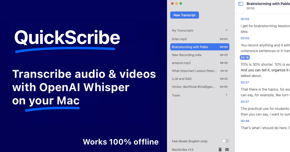 QuickScribe